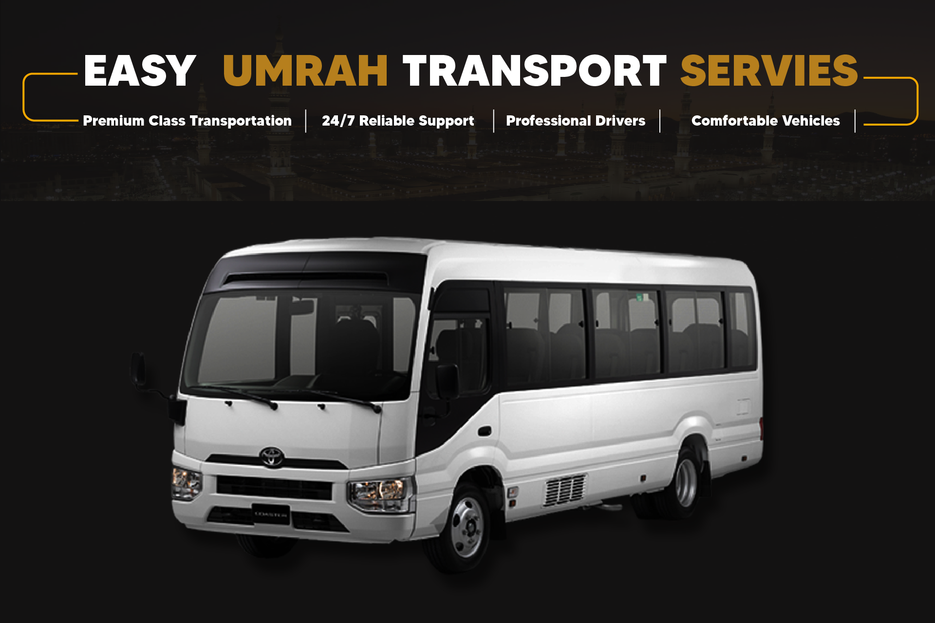Easy Umrah Transport Services | Umrah & Hajj Taxi in Makkah & Madinah